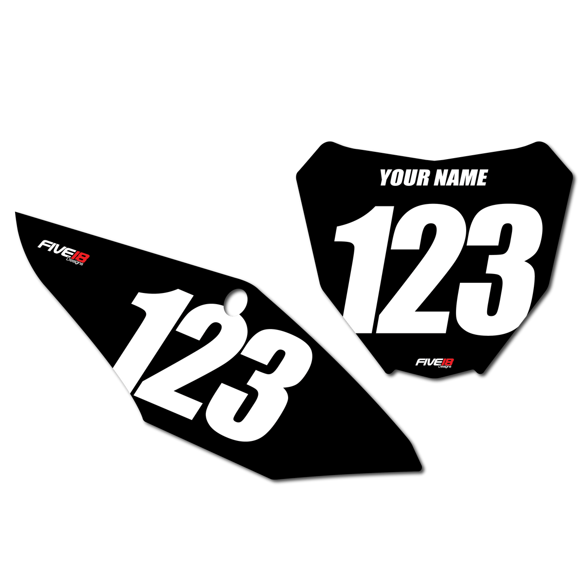 Honda 'Solid' Number Plate Backgrounds – Five18 Designs